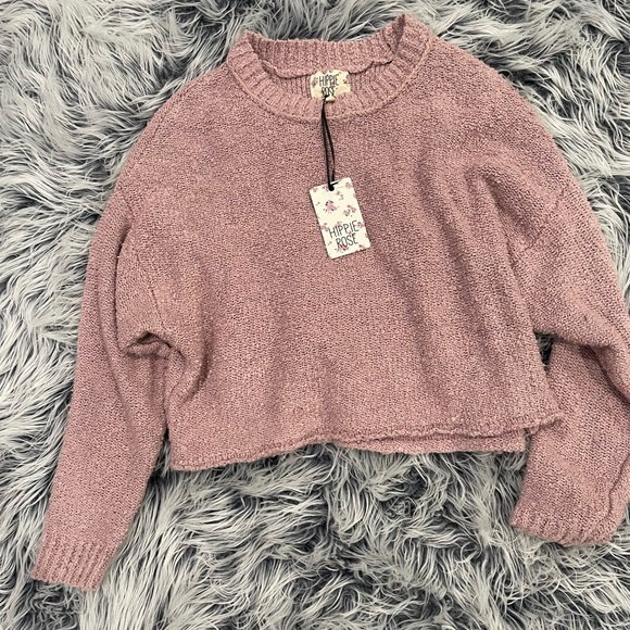 Hippie Rose | Sweaters | Beautiful Sweater Nwt | Poshmark